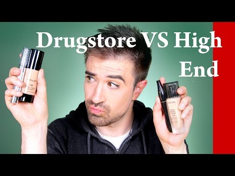 DRUGSTORE vs HIGH END makeup - Lancome, Urban Decay, Guerlain VS Maybelline, Inglot, Models Own
