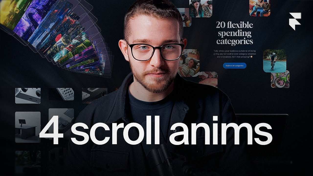 Top 4 Crazy Scroll Animation Examples in Framer