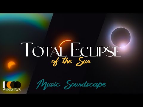 Total Eclipse of the Sun Music | Real Nature Ambience for Sleep Study Relaxation Meditation | 8 Hour