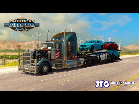 ATS Mods | American Truck Simulator | Los Angeles to Yuma | Cars | Kenworth 900 | Let's Journey#2
