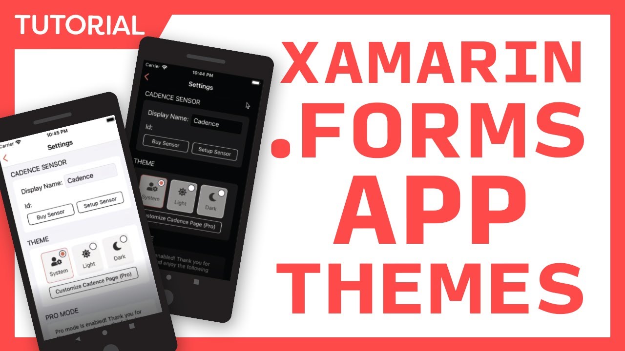 Dynamic App Themes in Xamarin.Forms - Light, Dark, & Custom Modes