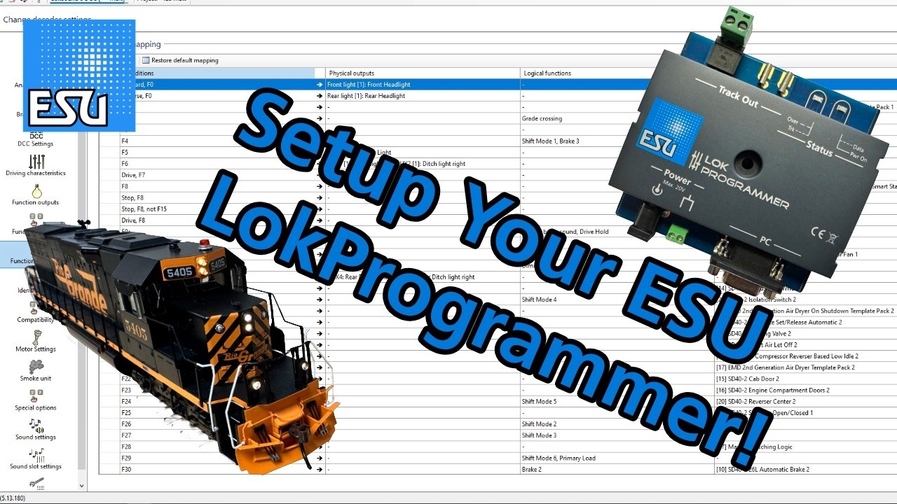 LokProgrammer Setup and Sound File Write