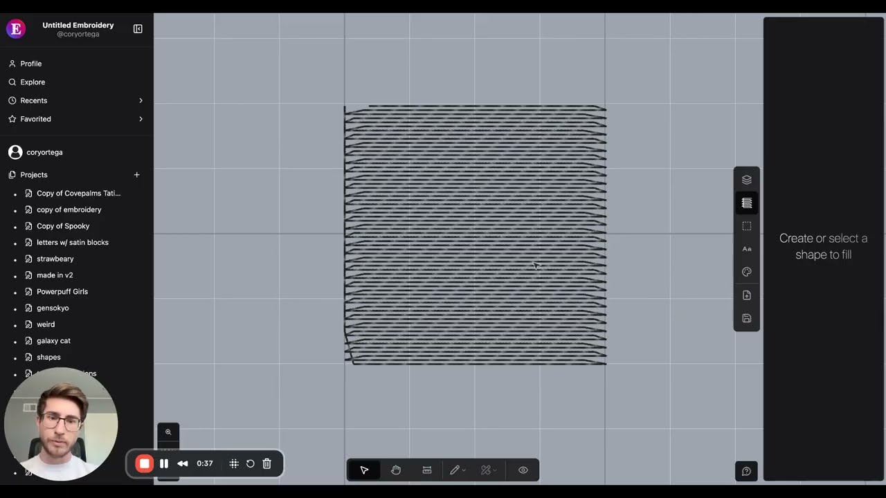 Understanding Start and End Points for Filled Shapes in Ember