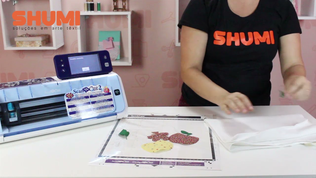curso scanncut tecido