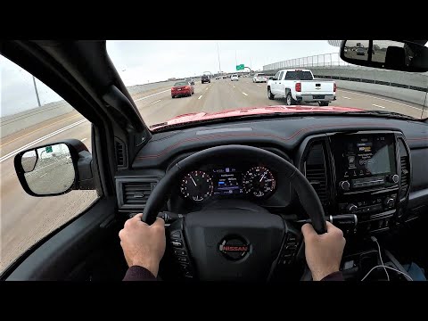2021 Nissan Titan Pro-4X Highway Drive: Fuel Economy, Ride Quality, And More!