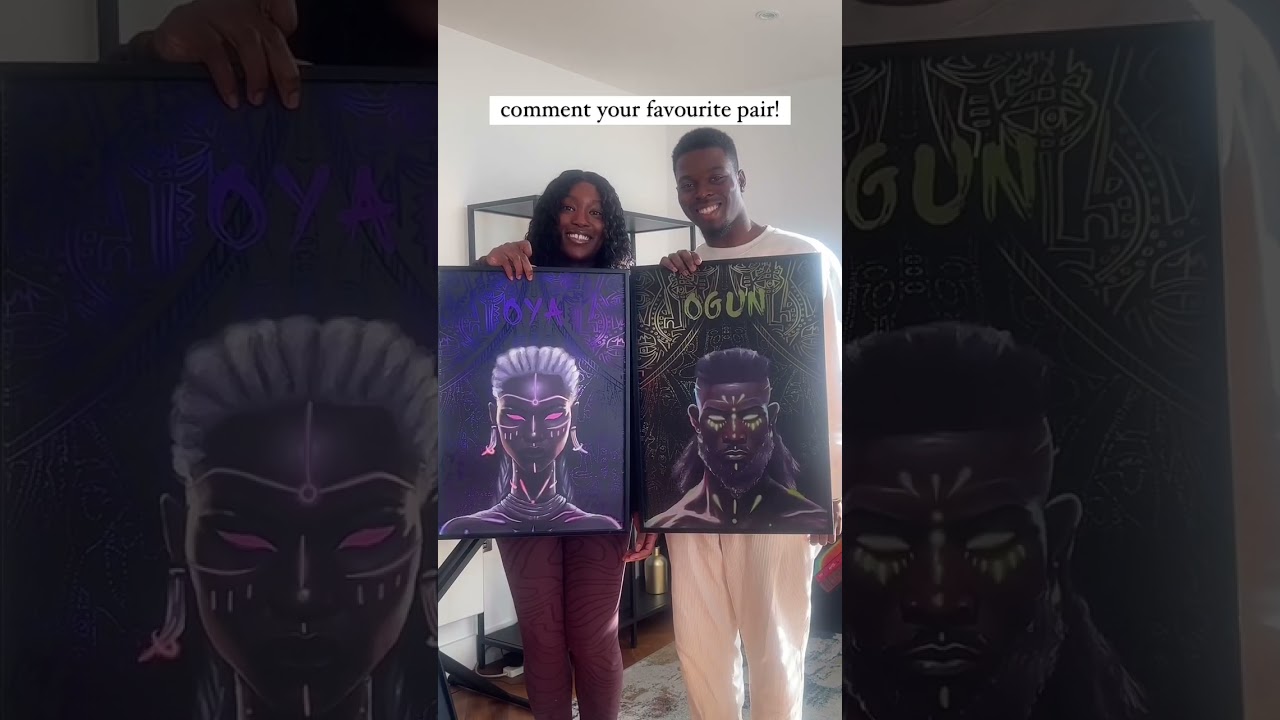 Which pair would you get…it’s a tough choice!😅 We’ve been asked to do more African deities in this