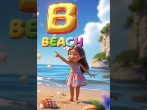 Learn ABCs with Fun Words! A–E Alphabet Song for Kids | Ant, Beach, Cave, Doll, Egg