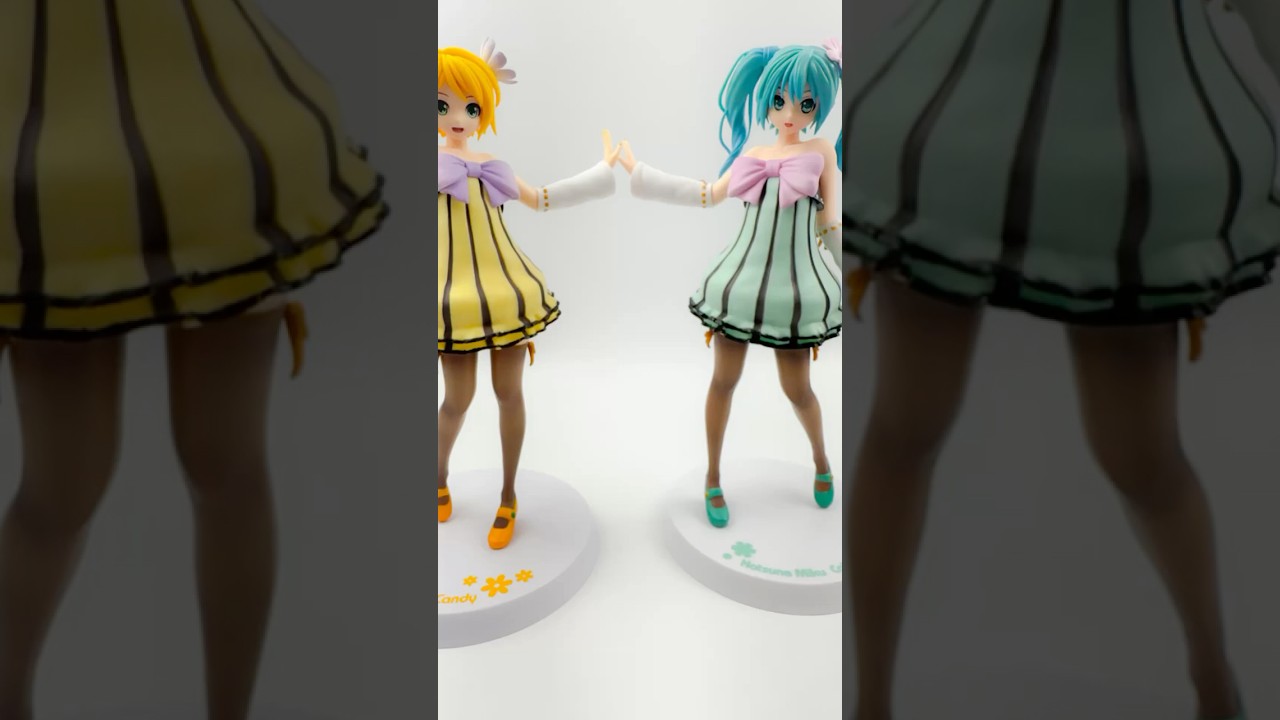 Hatsune Miku Kagamine Rin Figure Colorful Drop Cheerful Candy Project Diva SEGA #hatsunemiku