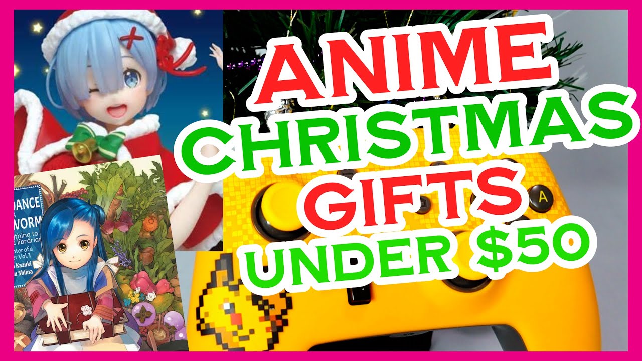25 Christmas Gifts for Anime Fans Under $50 on Amazon