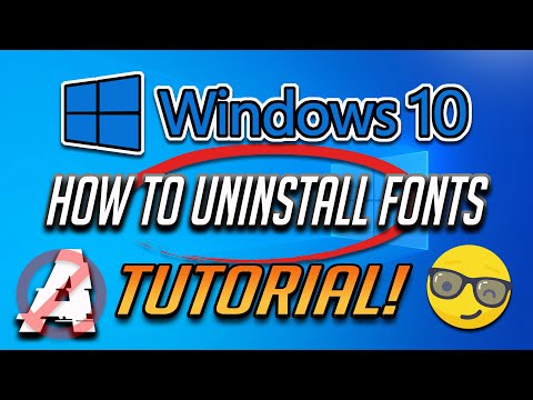How to Uninstall a Font In Windows 10/8/7 [2025]