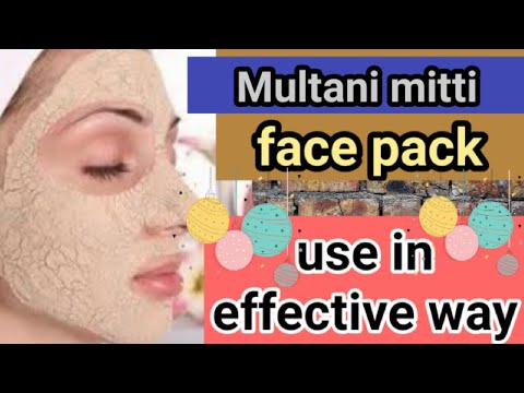 Fuller's Earth Benefits||Multani Mitti||3 Ingredients Only To Get White Skin
