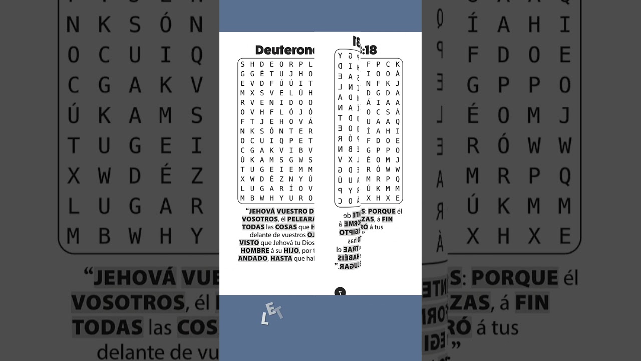 Sopas de Letras Poderosas para Papá: Versos de la Biblia (Formato Digital)