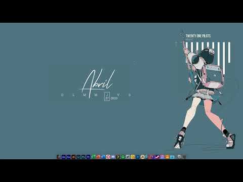 My first anime music skin Rainmeter