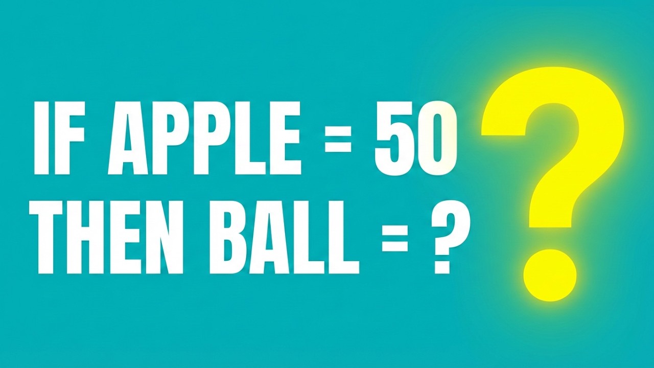 Can You Crack the Code? 🧠 | Fast Decoding Quiz | 🧐 Math & Word Logic Challenge