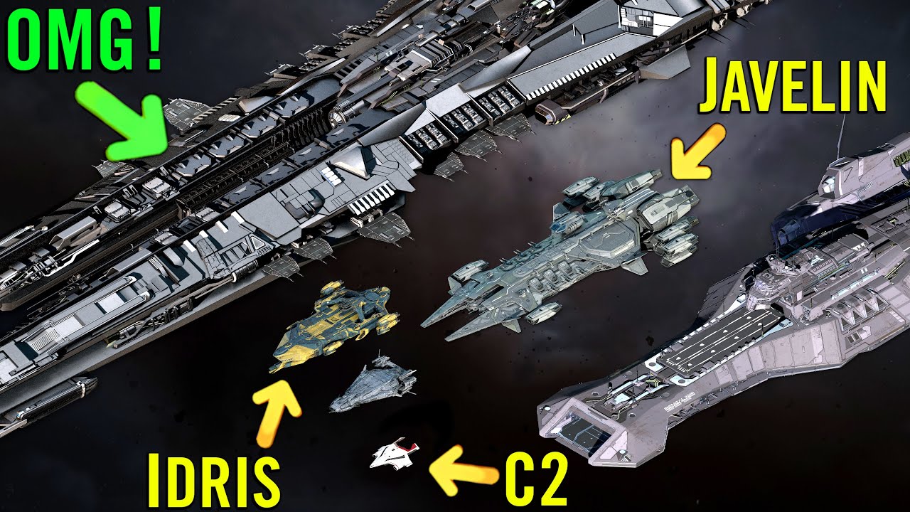 Star Citizen: ALL Ship SIZES Comparison + Purpose & Lore