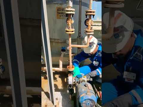 Acid Dosing Pump changing