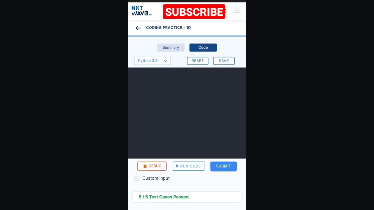 python practice set by NxtWave #pythonprogramming #nxtwave #codingpython #ccbp  #ccbp4