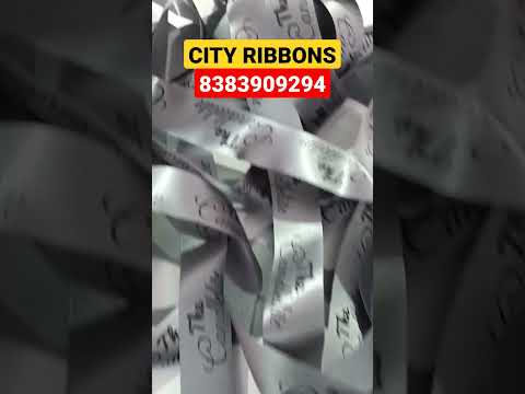 City Enterprises - Manufacturer of Printed Satin Ribbon & Printed ...