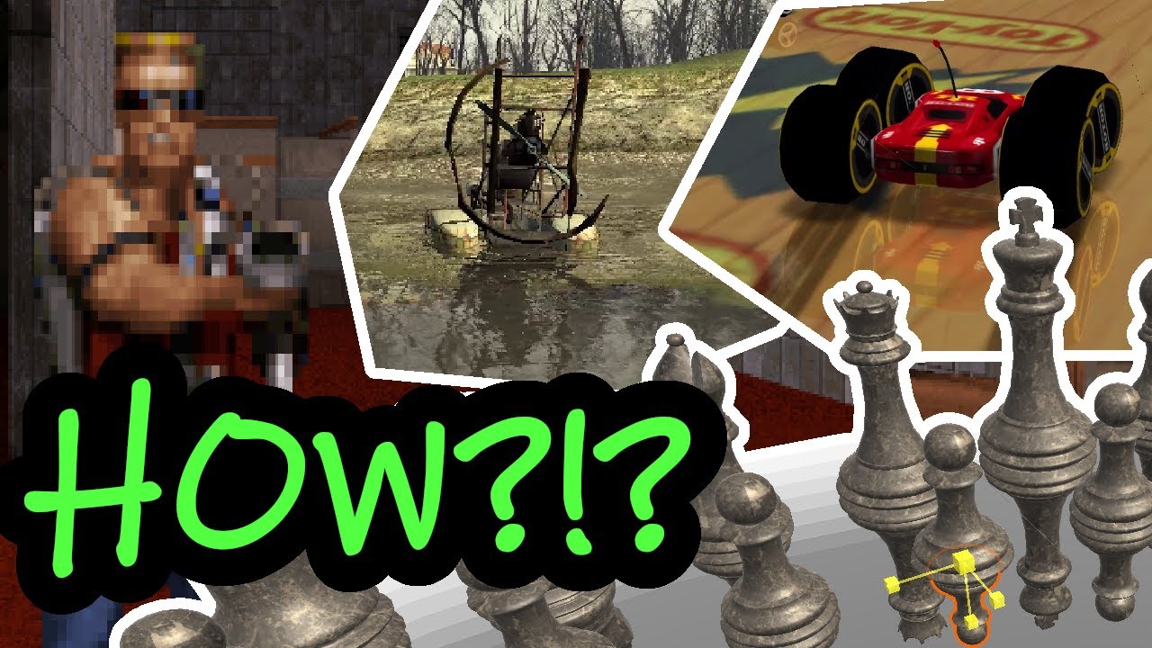 How mid 90s games pulled off perfect reflections