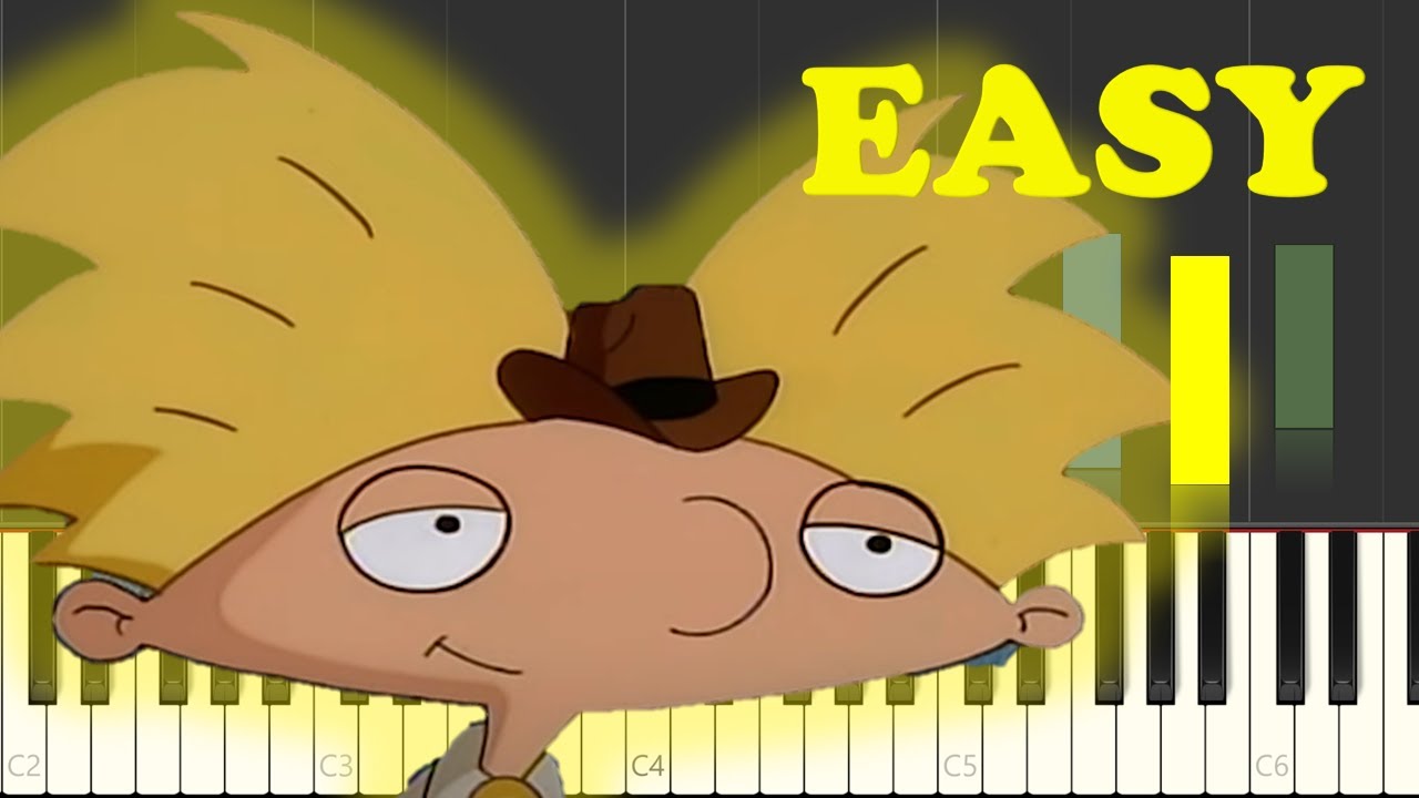 Hey Arnold! The Simple Things Piano Tutorial