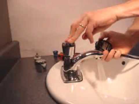 Z867B0-XL - Widespread Metering Faucet with 5-3/8 Z867B0-XL - Widespread Metering Faucet with 5-3/8