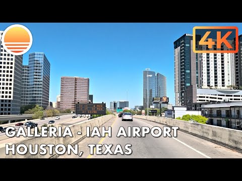 Galleria to IAH Airport in Houston, Texas! Drive with me!