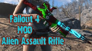 Alien Assault Rifle at Fallout 4 Nexus - Mods and community