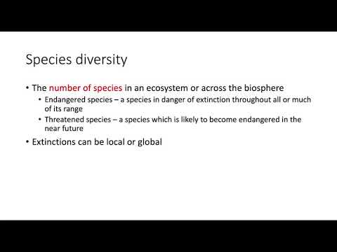 The Three Levels of Biodiversity