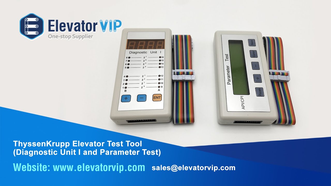 ThyssenKrupp Elevator Test Tool (Diagnostic Unit I and Parameter Test)
