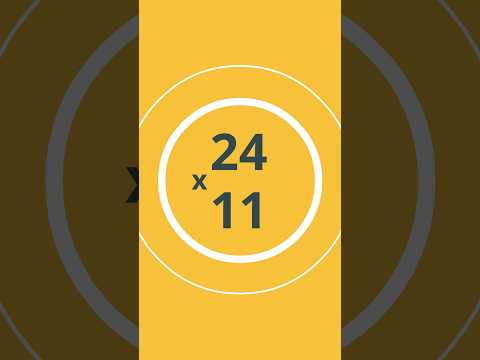 Multiply by 11 Quickly #math