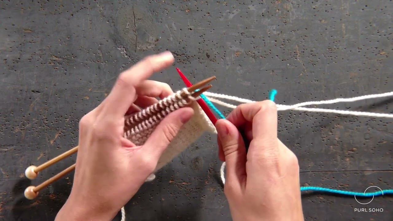 Three Needle Bind Off | Purl Soho