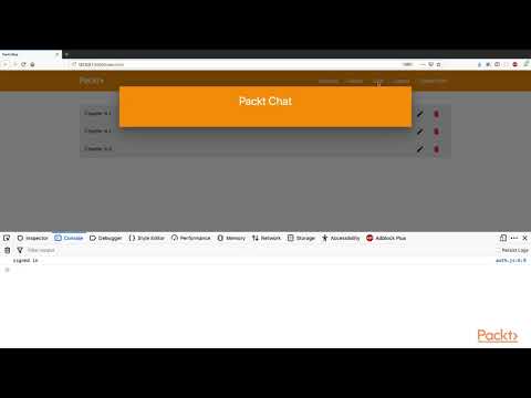 Learn Firebase Application Development Projects Creating the Chat Modal | packtpub com - Mind Luster