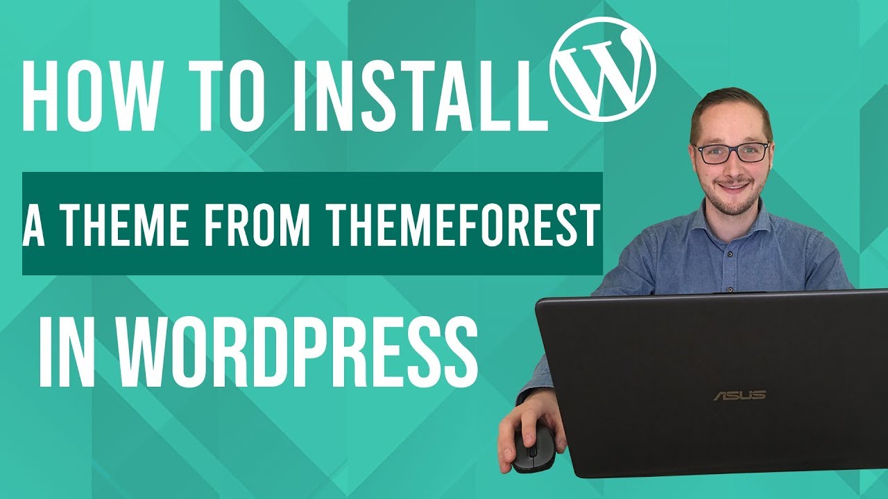 How to install Wordpress Theme from themeforest Tutorial