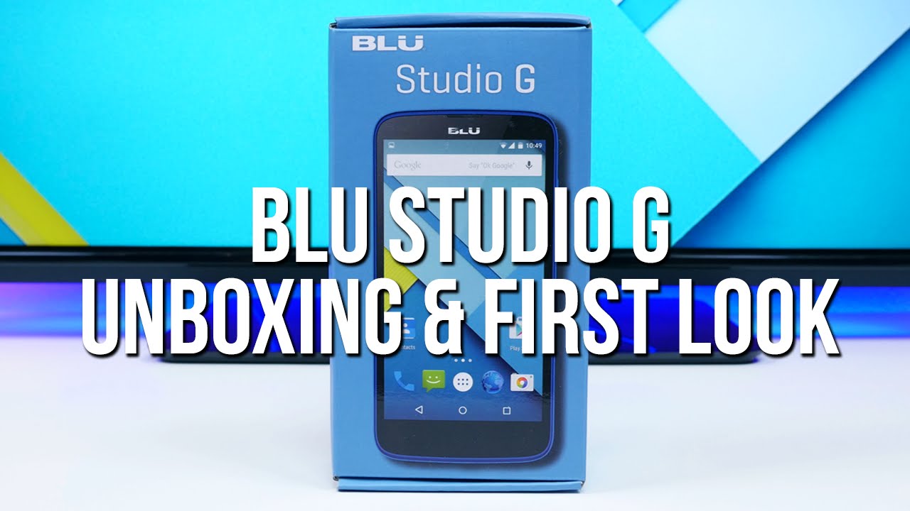 BLU Studio G unboxing & first look