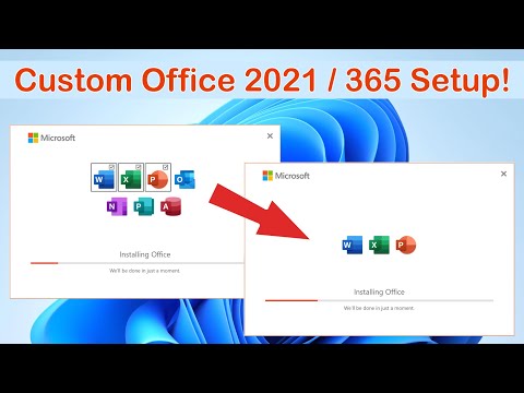 How to Install Only Specific Apps in Office 2021, Office 365, or Office 2019 (Custom Setup Guide)