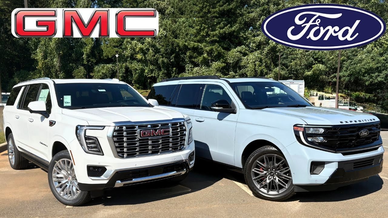 2025 Ford Expedition vs GMC Yukon Denali Which SUV Wins?