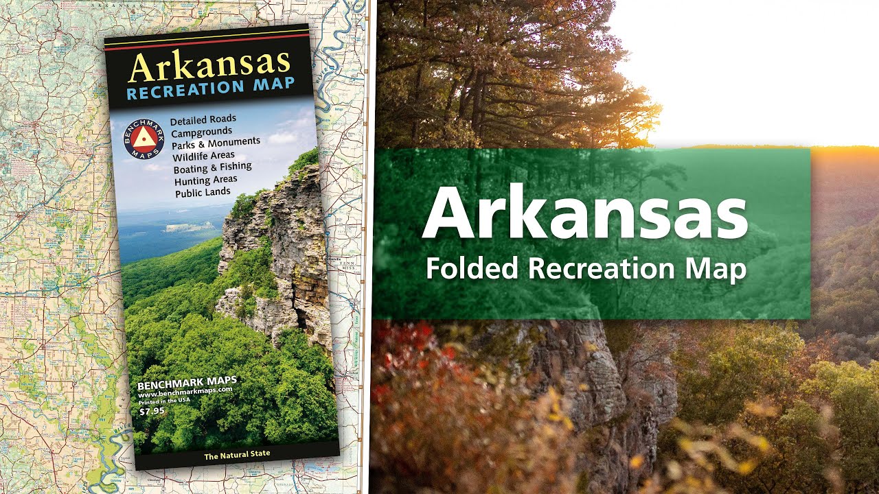 Arkansas Folded Map