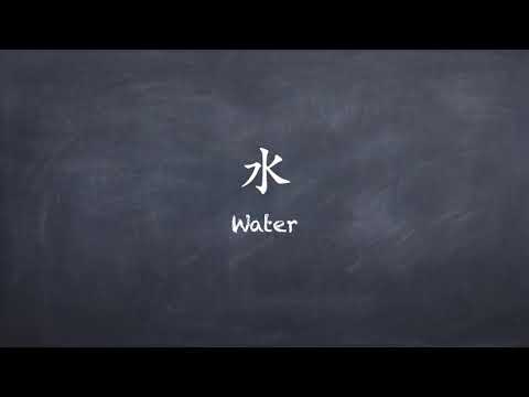 How to Say 'Water' in Chinese