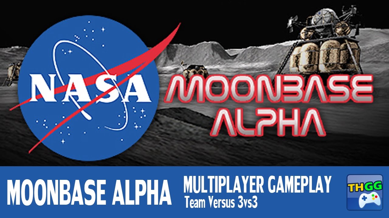 Moonbase Alpha Multiplayer Gameplay (6 Players)