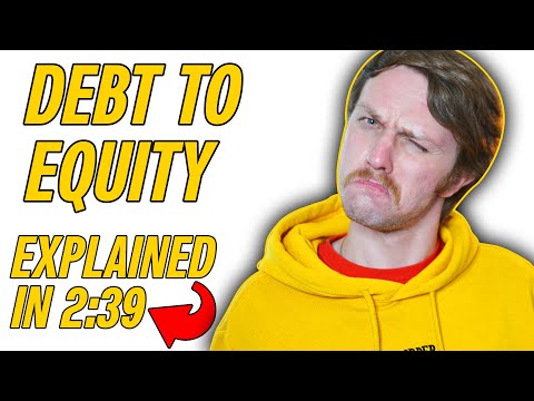 WHAT IS DEBT TO EQUITY RATIO? (EASIEST EXPLANATION) Straight to the Point #STTP #289