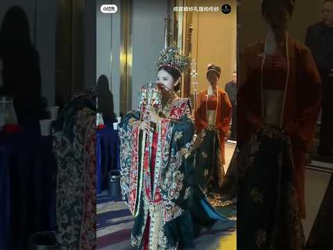 Chinese Traditional Clothes, Hanfu (Chinese Ming Dynasty hanfu Wedding Gown)