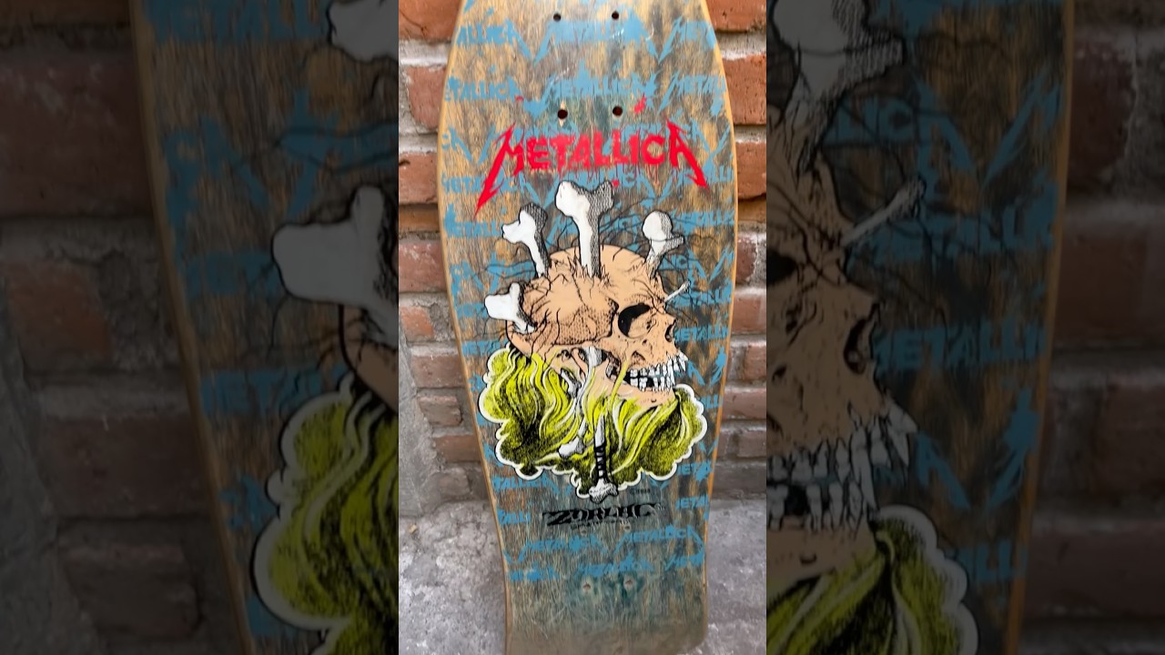 What is this worth? 1988 Metallica Zorlac deck, unused.