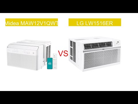 Midea MAW12V1QWT vs LG LW1516ER: Best Window AC for Cooling Your Home Efficiently
