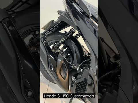 Honda SH 150 que eu customizei me diz o que acharam?