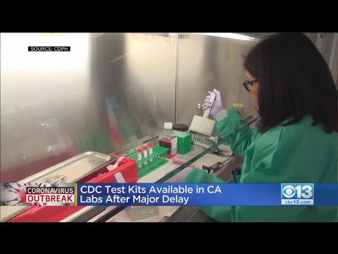 CDC Test Kits Available In California Labs After Major Delay