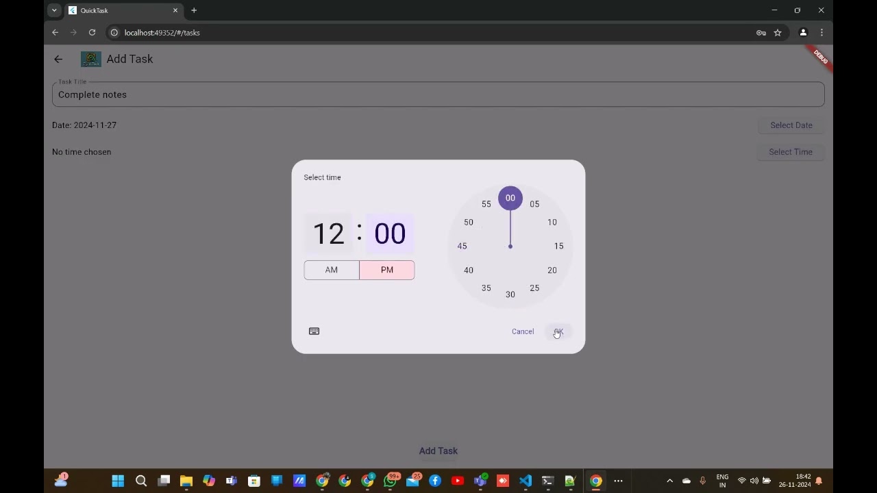 QuickTask - Demo Video