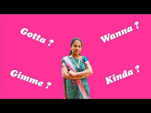 Colloquial words