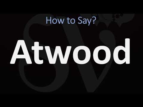 How to Pronounce Atwood? (CORRECTLY)