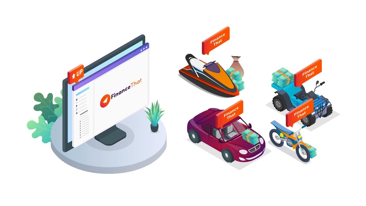 Explainer Video Animation  Finance (Style 10)