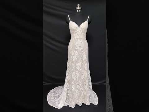 FU0035💃😍💯Shop Online Slim Lace Bridal Dress, Wedding Dress, Party Dress, Custom Dress Store